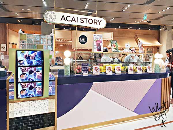 Acai Story ซุปเปอร์ฟู้ดสมูทตี้ จากผลไม้สีม่วง ณ EmQuartier